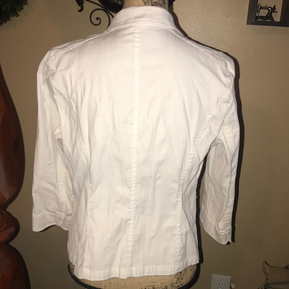 Cato | Jackets & Coats | Nice White Jean Jacket | Poshmark